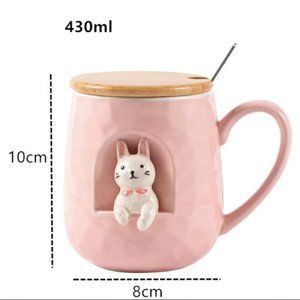 Tea Collection | Dining | Animal Theme Mugscute Catadorable Rabbitwith ...